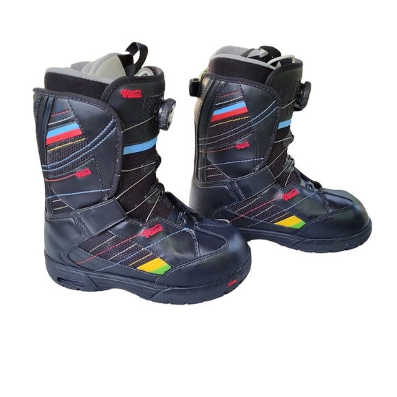 Vans | Shoes | Vans Encore Blackrainbow Womens Sz 7 R Snowboar Boots ...